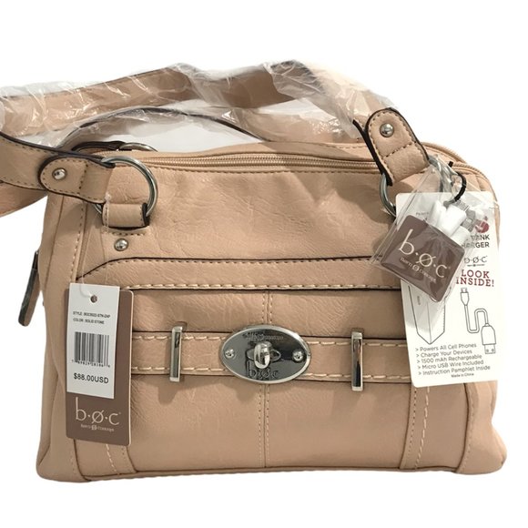 b.o.c. | Bags | Nwt Boc Power Bank Purse Handbag Charges Phone | Poshmark